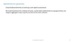 Machine learning concetti di base | PPTX