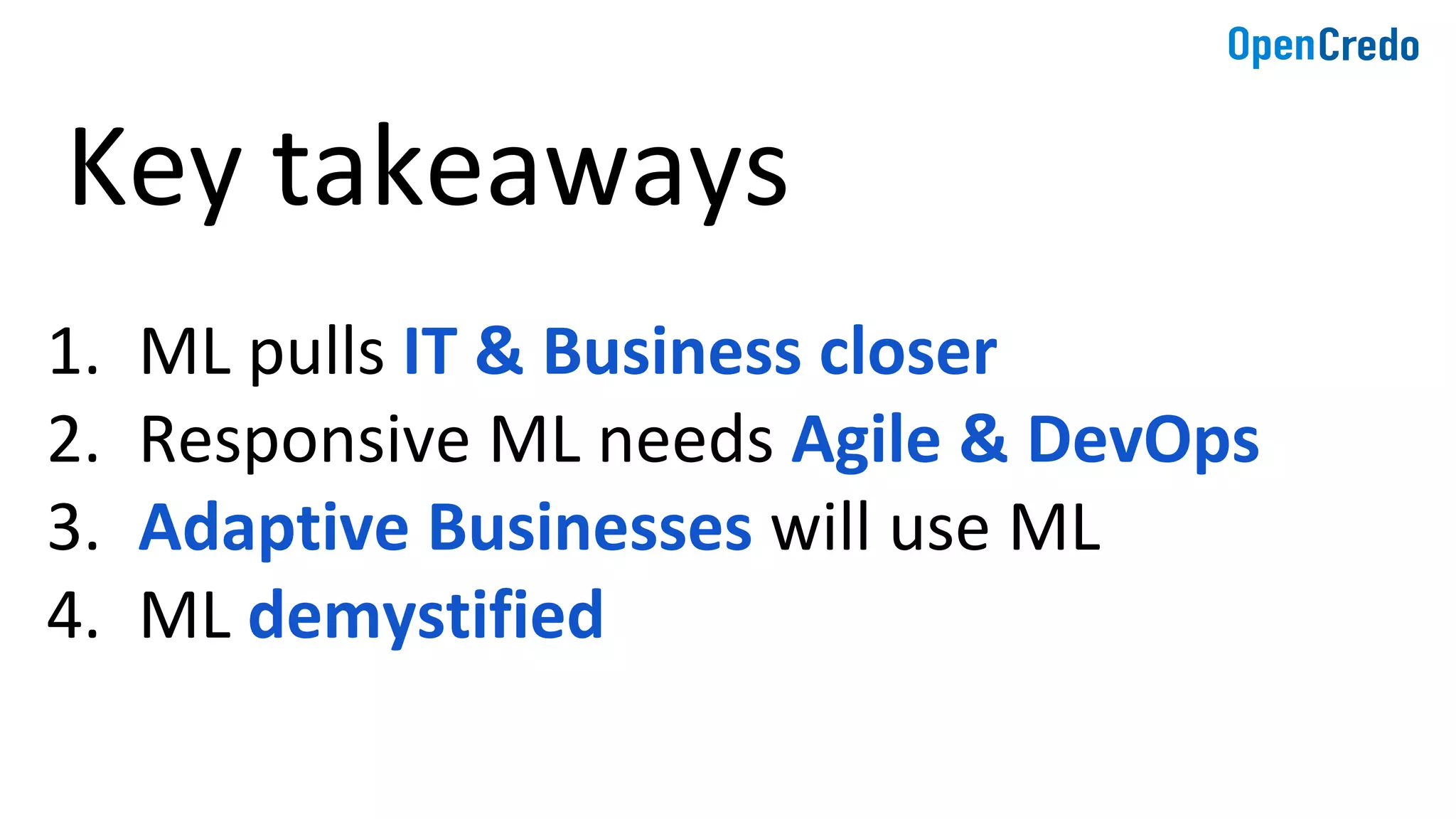 Machine Learning Game Changer for IT - Maartens Lourens | PPT