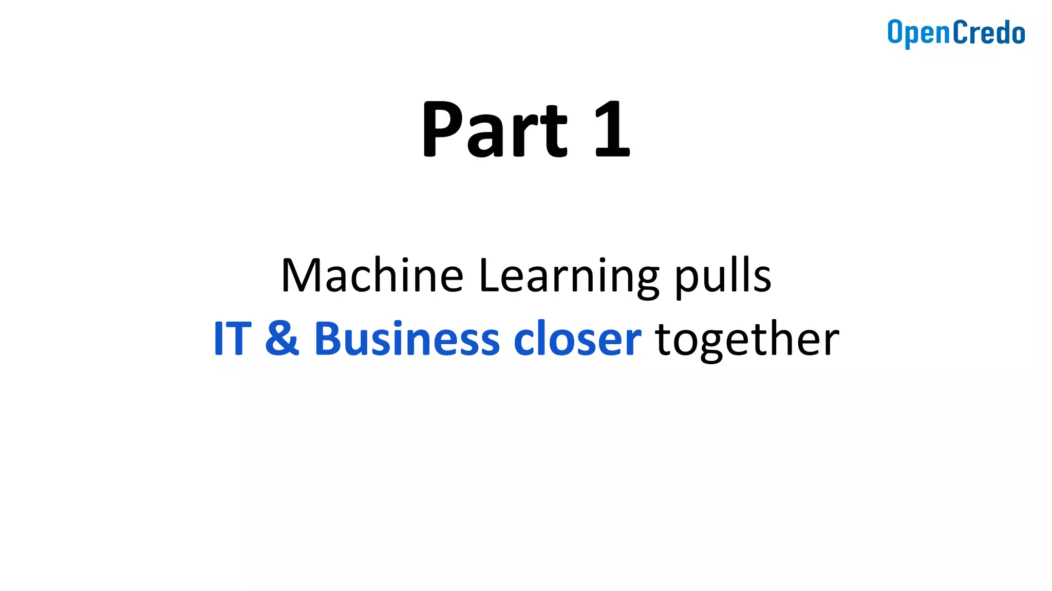 Machine Learning Game Changer for IT - Maartens Lourens | PPT