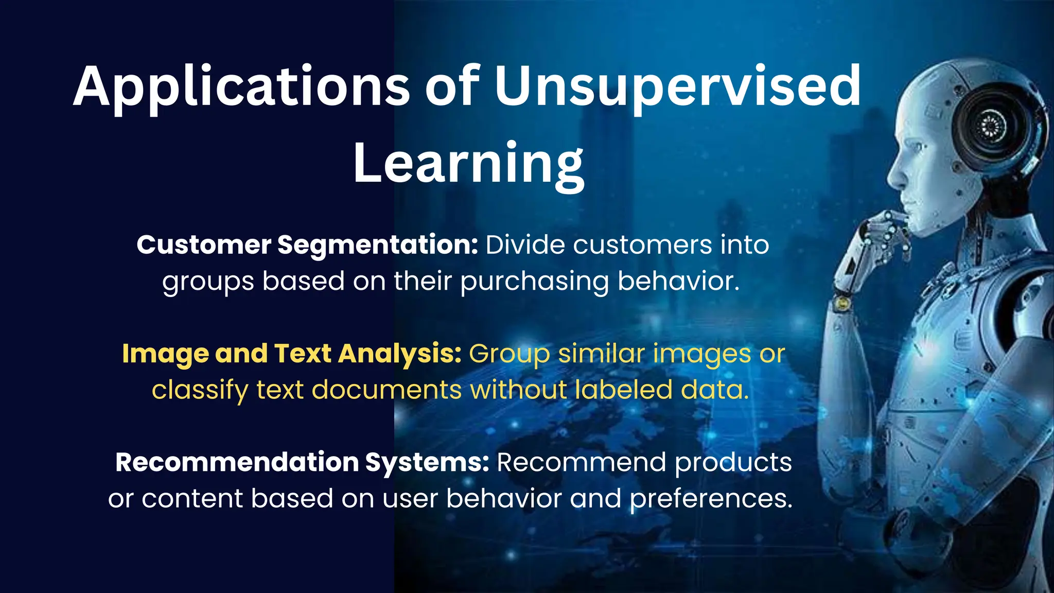 Machine Learning and its types with application | PPTX