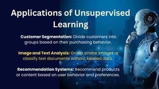 Machine Learning and its types with application | PPTX