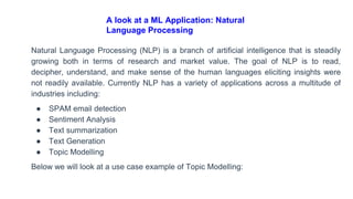 Machine Learning - Intro & Applications .pptx