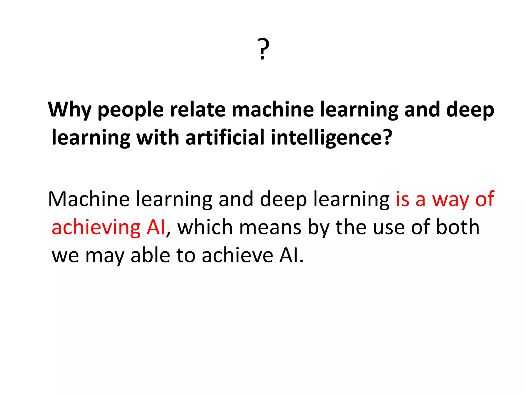 Machine Learning introduction | PPT | Free Download