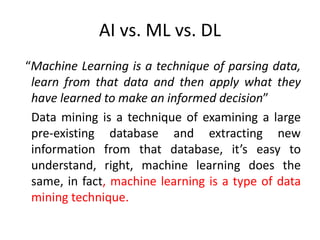 Machine Learning introduction | PPT
