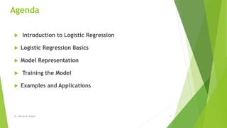 Machine Learning-Lec5.pdf_explain of logistic regression | PPT