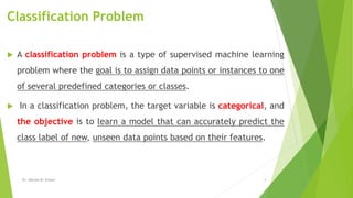 Machine Learning-Lec5.pdf_explain of logistic regression | PPT