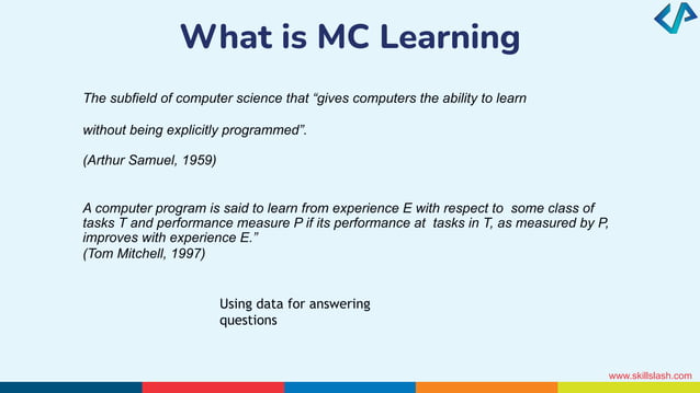 Machine Learning - Lecture1.pptx.pdf | Artificial Intelligence | Technology & Computing