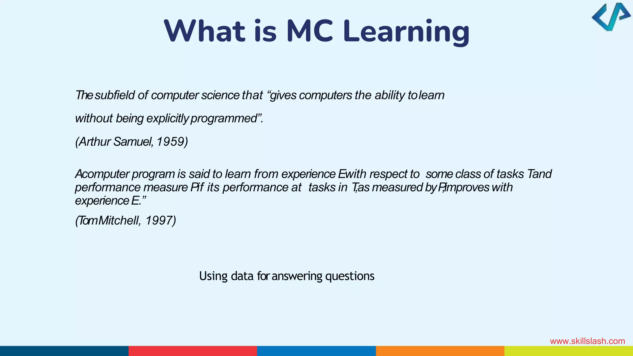 Machine Learning - Lecture2.pptx | Artificial Intelligence | Technology ...