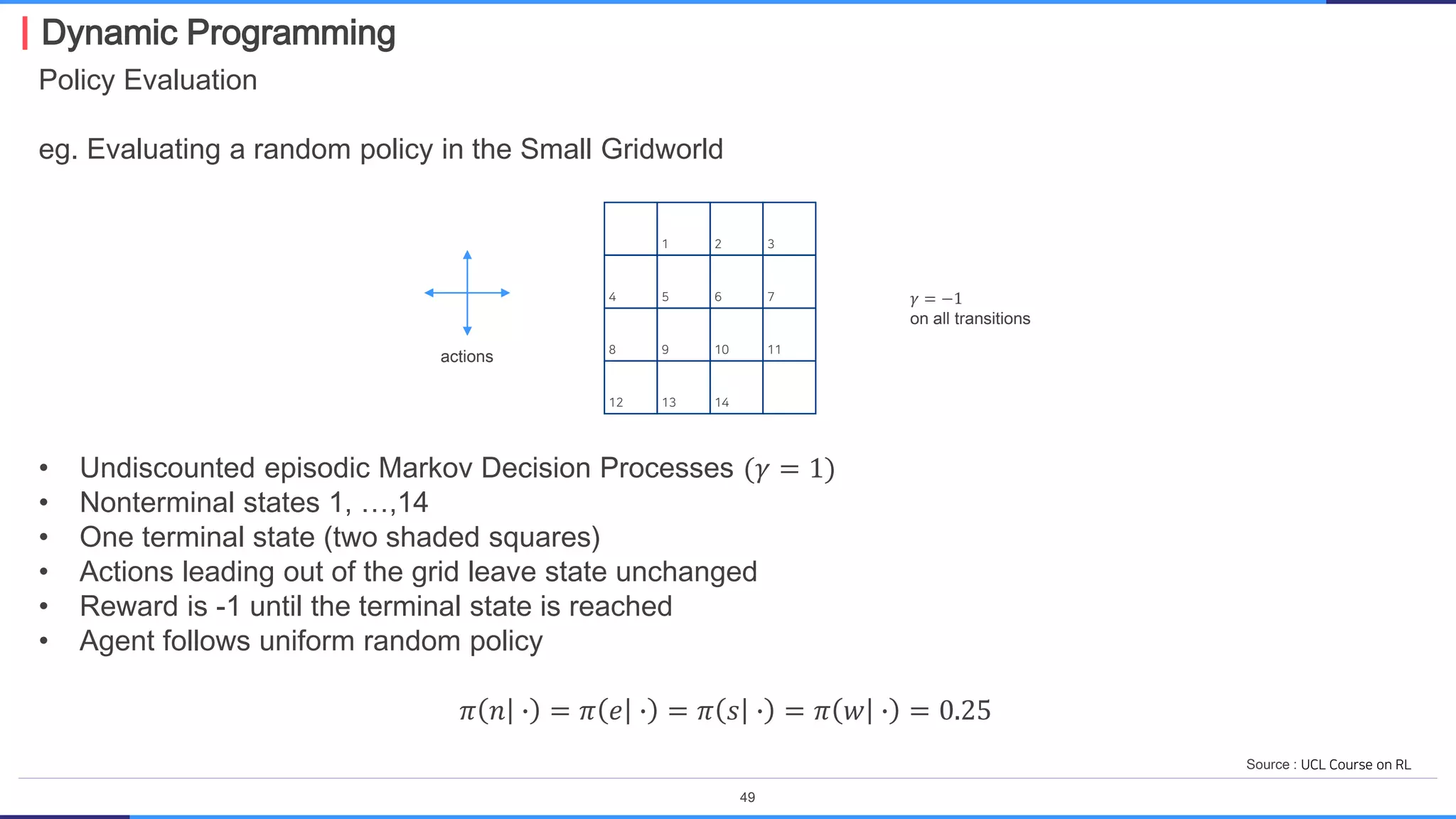 Machine Learning - Reinforcement Learning | PPT