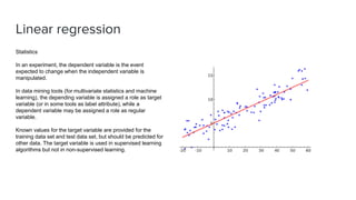 Machine learning - session 2 | PPTX | Science