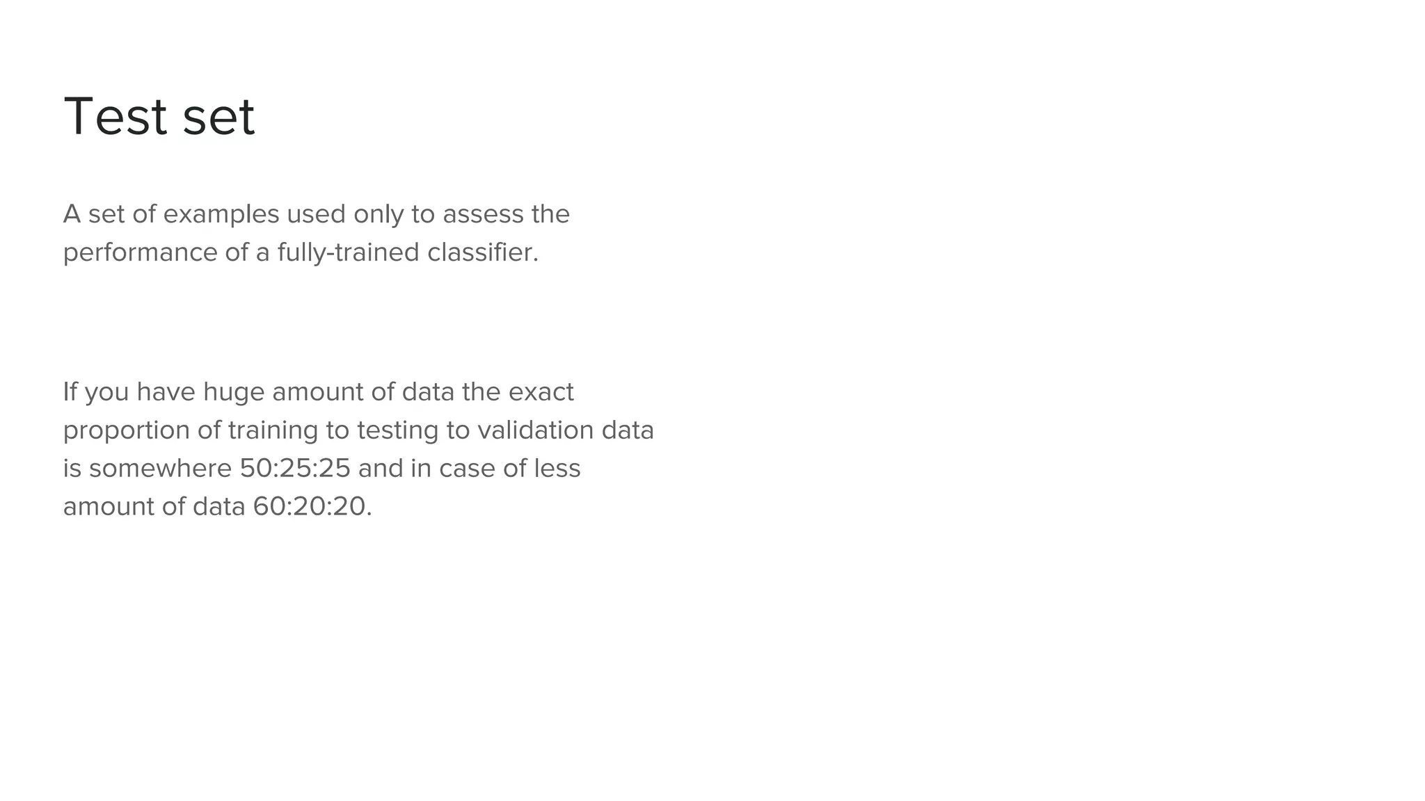 Machine learning - session 3 | PPT