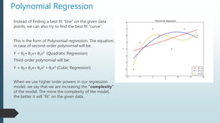 Machine learning session4(linear regression) | PPTX