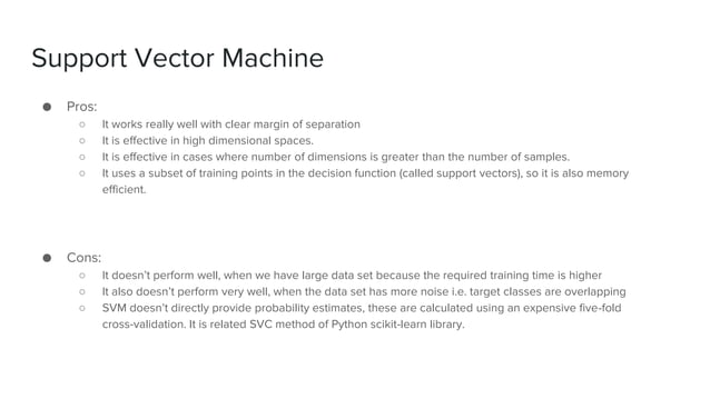 Machine learning - session 5 | PPT