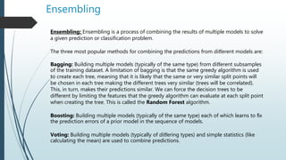 Machine learning session6(decision trees random forrest) | PPTX
