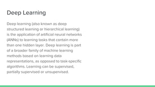 Machine learning - session 8 | PPT