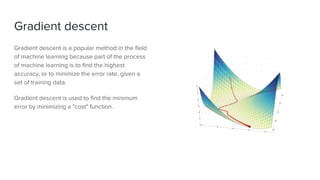 Machine learning - session 8 | PPT