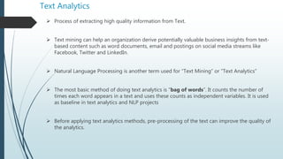 Machine learning session8(svm nlp) | PPT