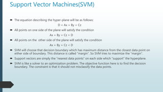 Machine learning session8(svm nlp) | PPT