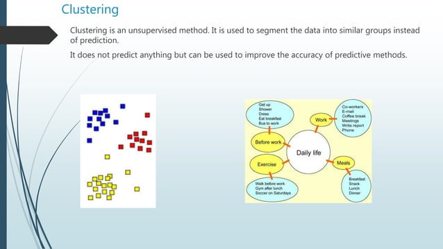 Machine learning session9(clustering) | PPT