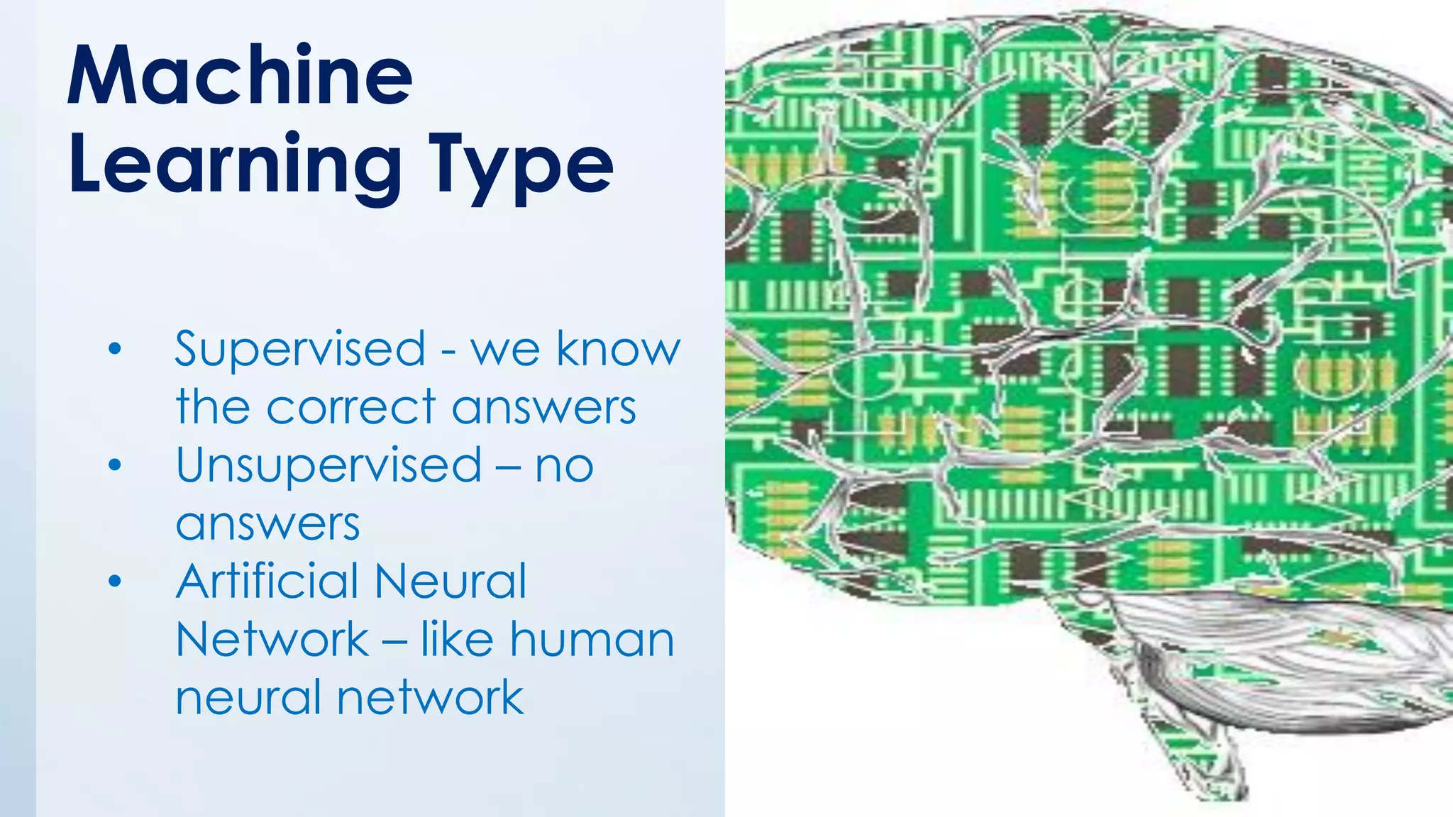 Machine Learning : why we should know and how it works | PPT