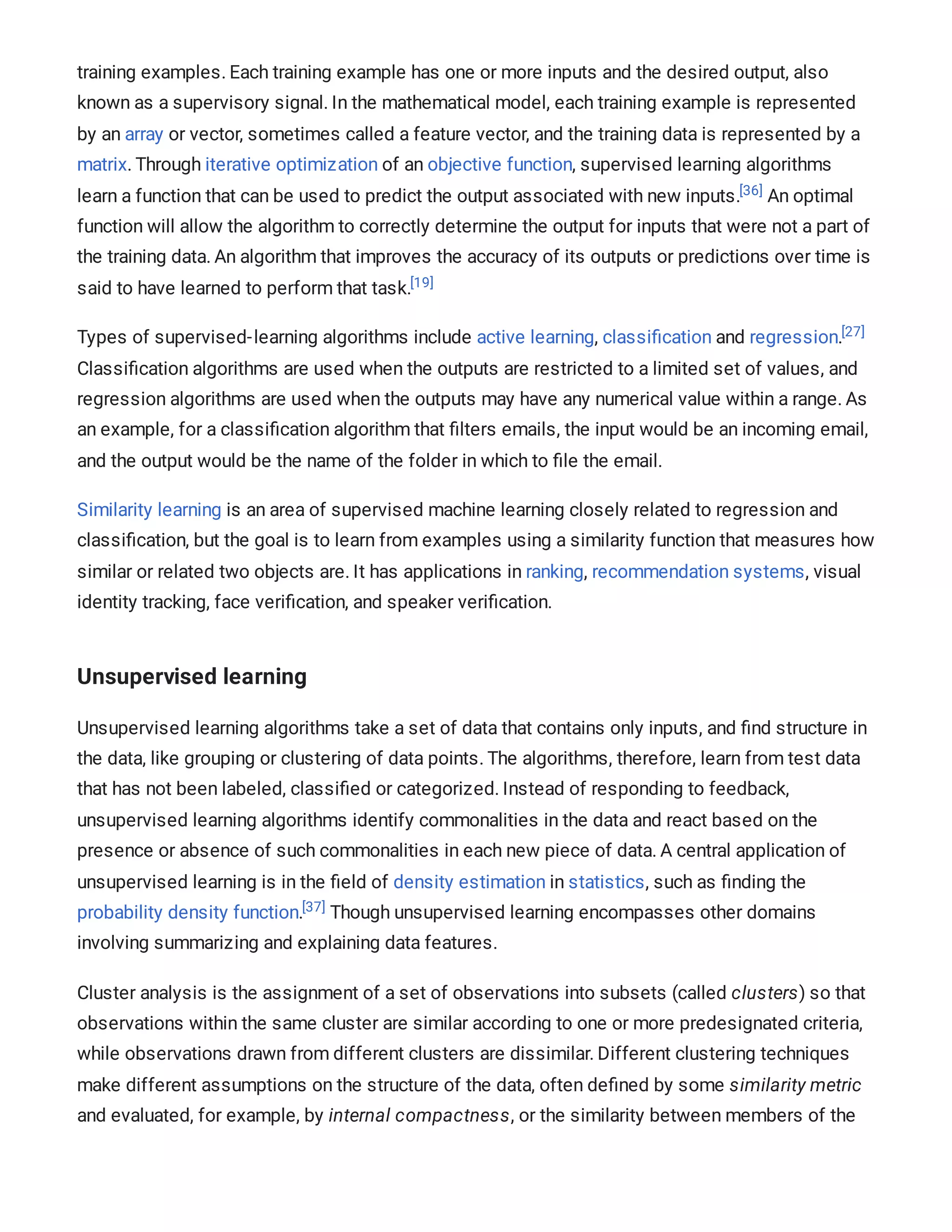 Machine learning | PDF