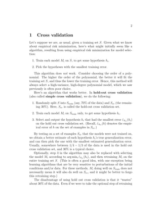 Machine learning (5) | PDF