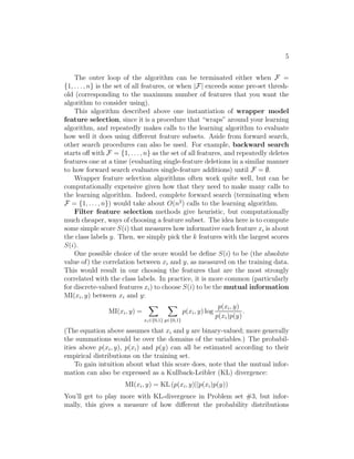 Machine learning (5) | PDF