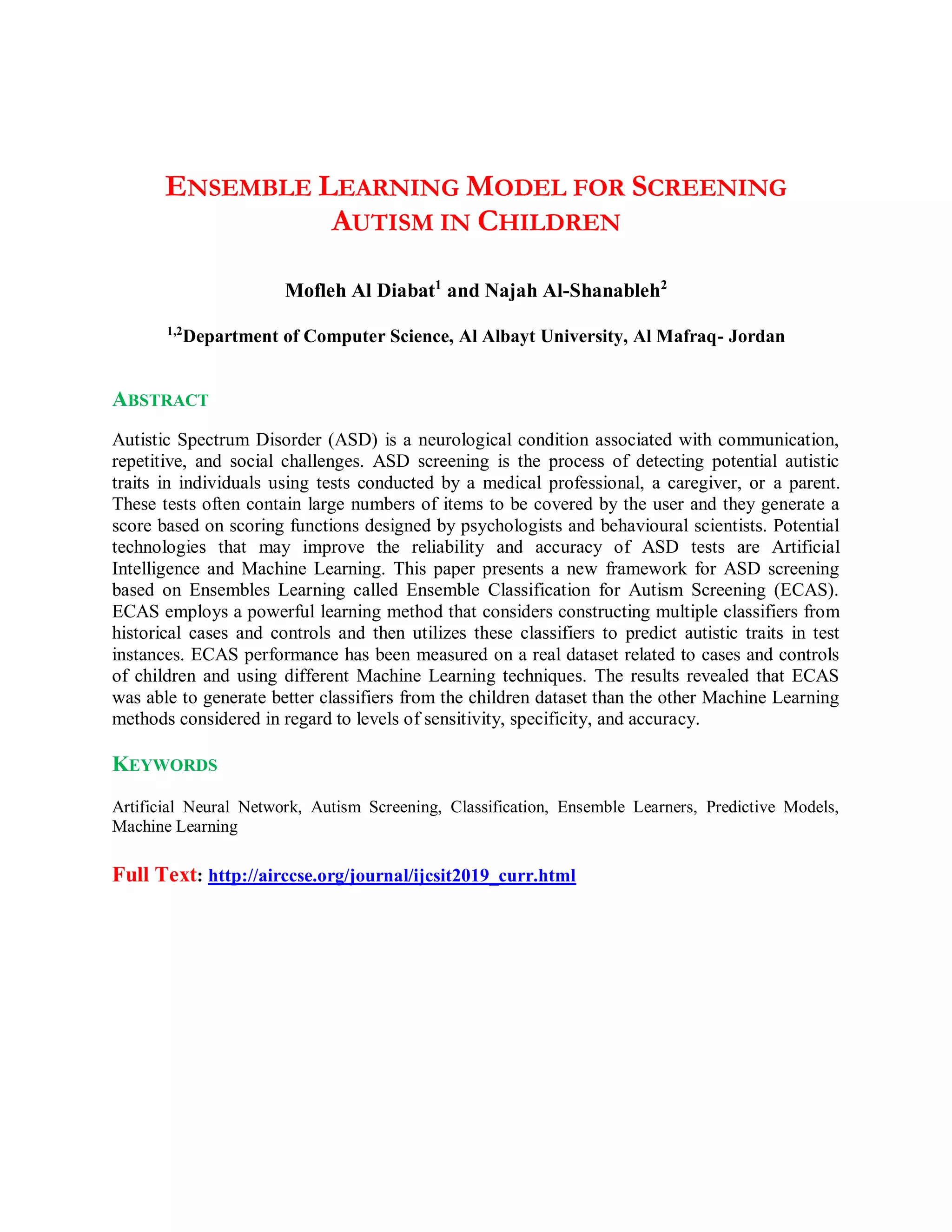 Machine learning advances in 2020 | PDF