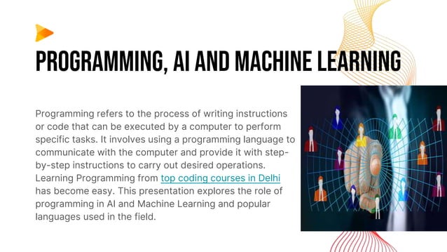 Different programming language used in ML and AI | PPT
