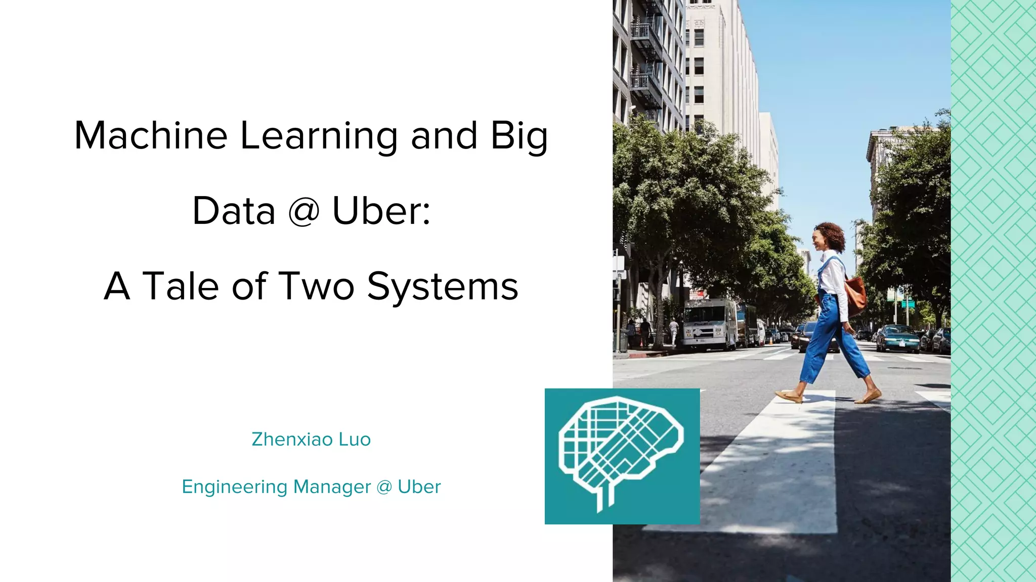 Machine learning and big data @ uber a tale of two systems | PDF