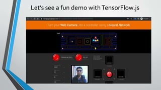 Machine learning and Deep learning on edge devices using TensorFlow | PPTX