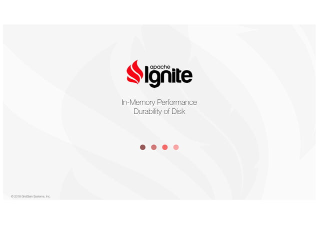 Machine learning and deep learning with Apache Ignite | PPT