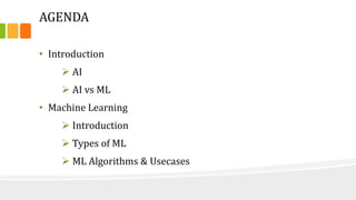 MACHINE LEARNING AND ITS APPLICATIONS (2).pptx