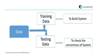 Machine learning and pattern recognition | PPTX