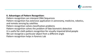 Machine learning and pattern recognition | PPT