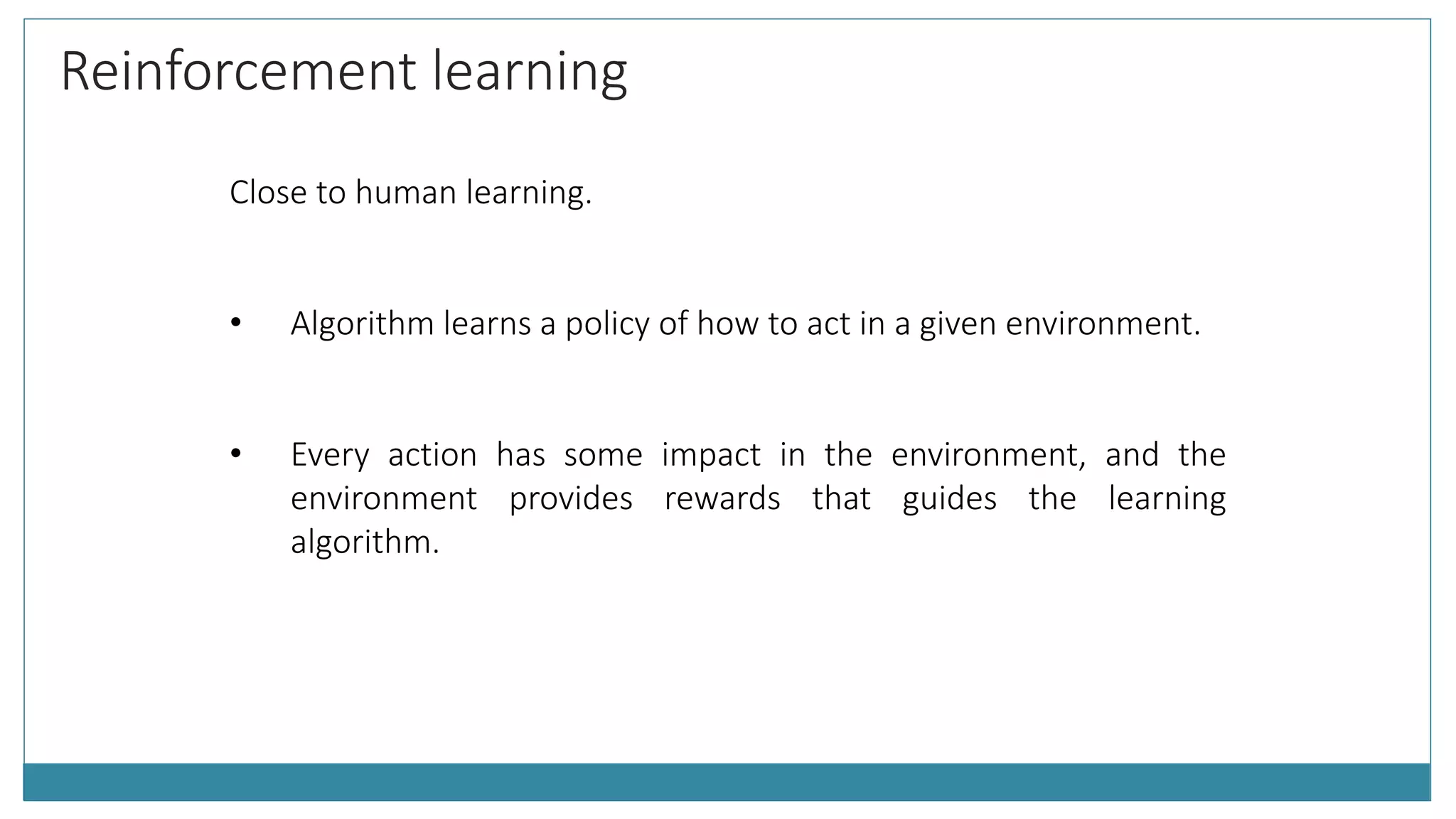 Machine learning and types | PPTX
