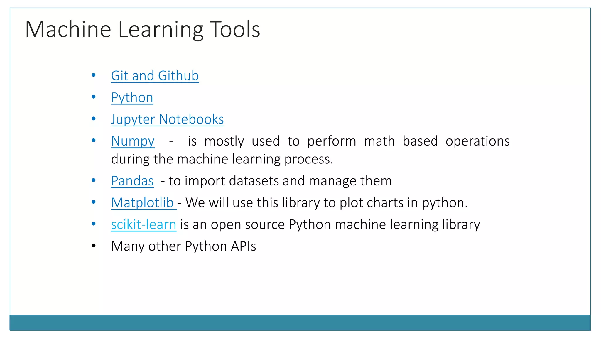 Machine learning and types | PPTX