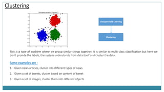 Machine learning and types | PPTX