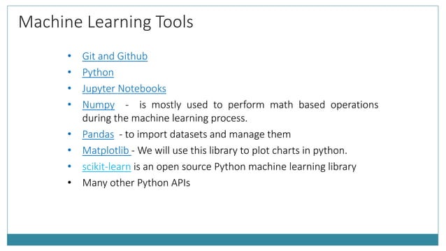 Machine learning and types | PPTX