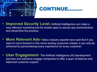 Machine learning app development | PPTX | Computer Software and Applications | Computing