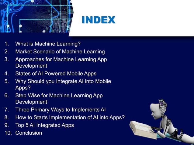 Machine Learning App Development Pptx Computer Software And Applications Computing