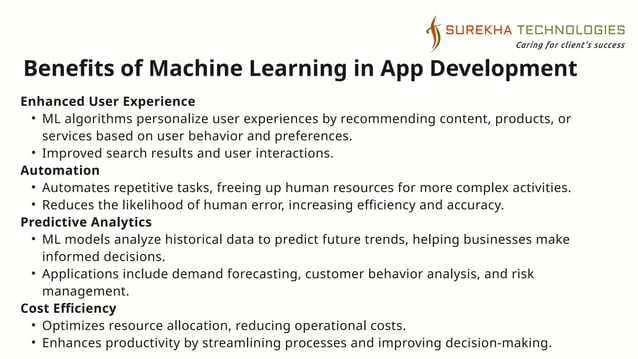 Machine Learning App Development Benefits & Tech Stack.pptx