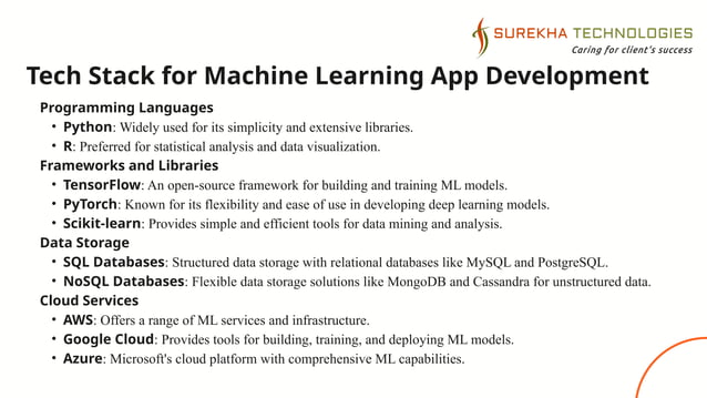 Machine Learning App Development Benefits & Tech Stack.pptx