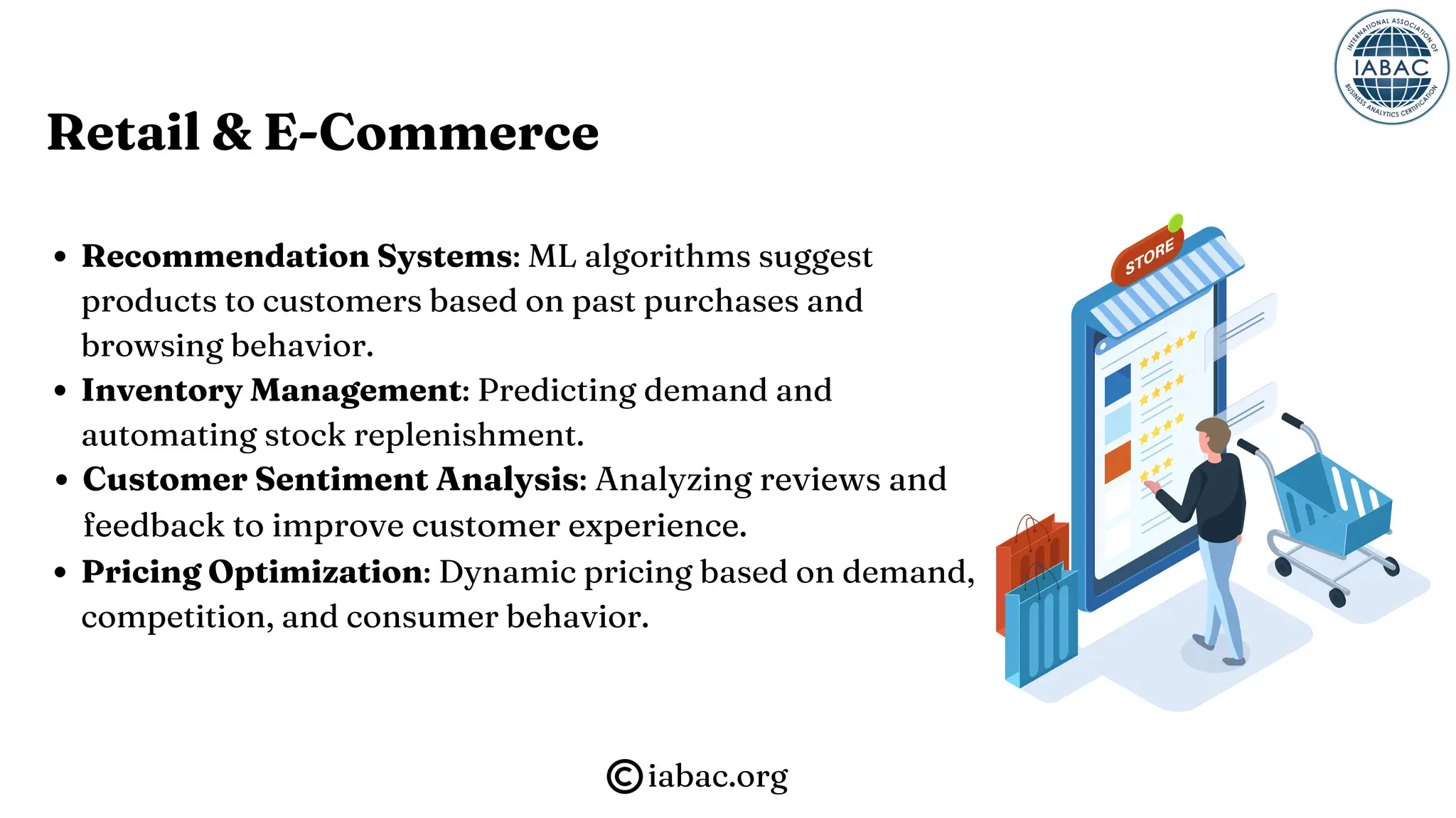 Machine Learning Applications | IABAC | PPT