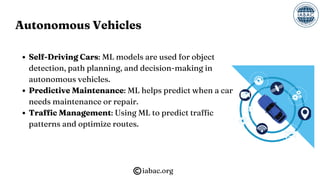 Machine Learning Applications | IABAC | PPT