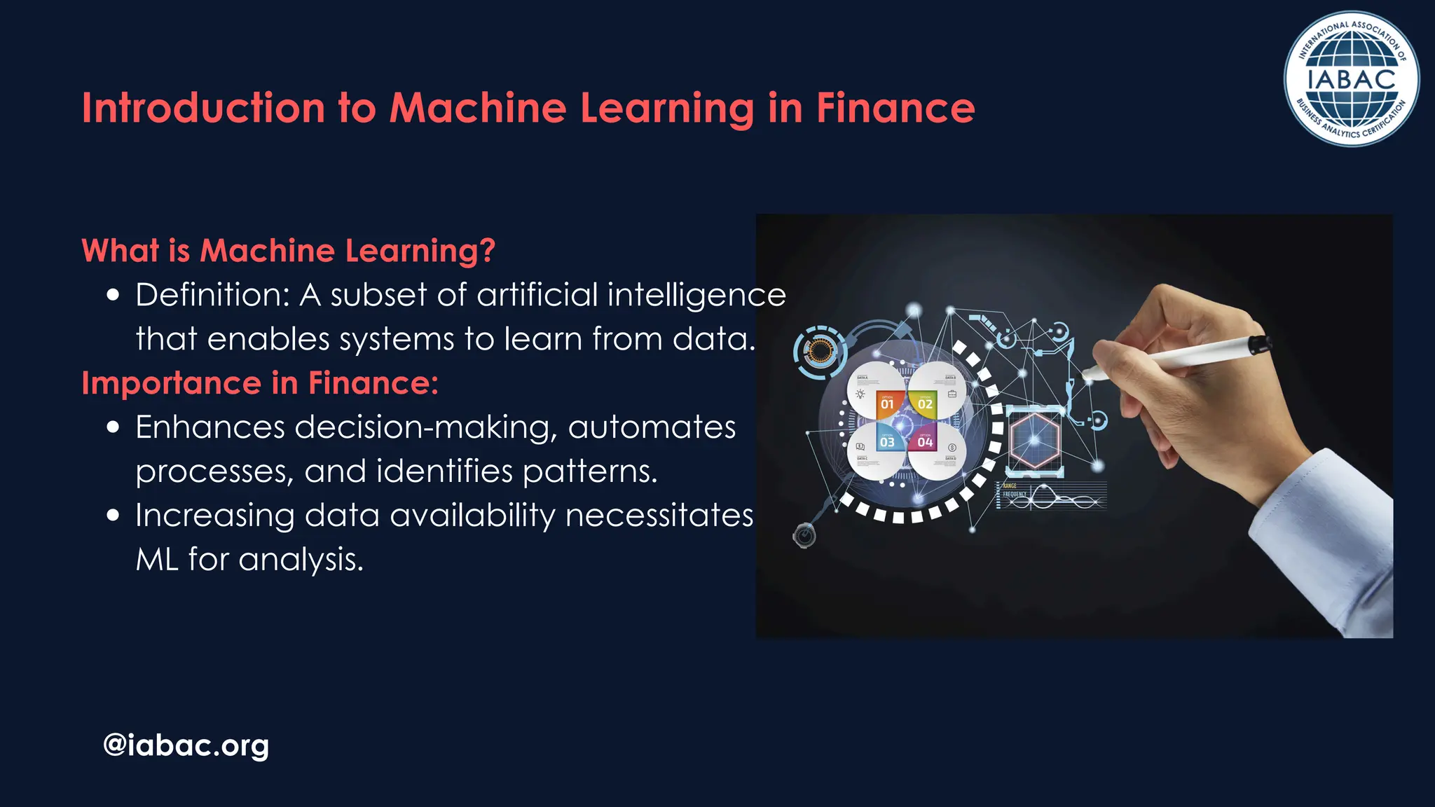 Machine Learning Applications in Data Science Finance | PPT