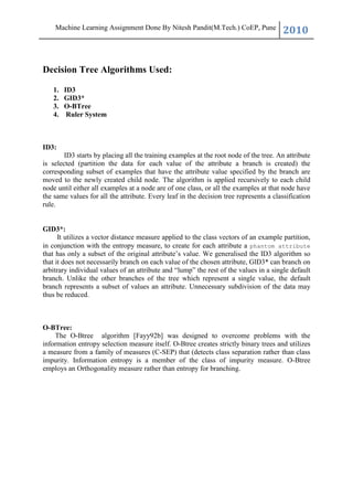 Machine learning astronomical structure | DOCX