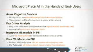 Machine Learning at Hand with Power BI | PDF