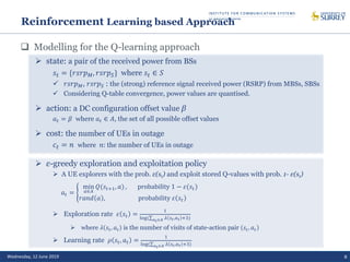 Machine learning based ra ts selection for multi connectivity fo reliability (hl) | PDF
