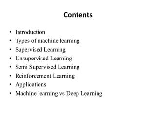 Machine learning basics | PPTX